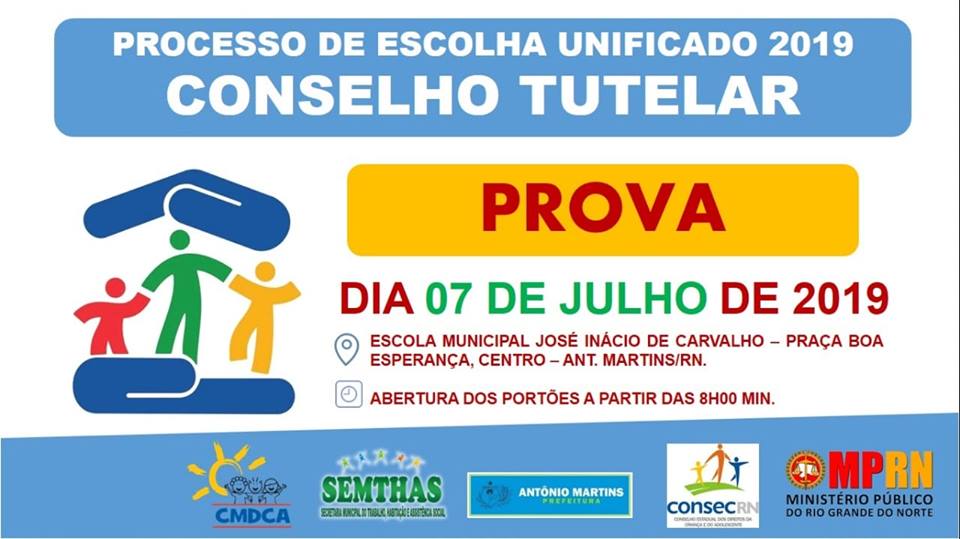 ANTÔNIO MARTINS NEWS : CMDCA DIVULGA DATA, HORÁRIO E LOCAL DA PROVA ... ANTÔNIO MARTINS NEWS : CMDCA DIVULGA DATA, HORÁRIO E LOCAL DA PROVA ...