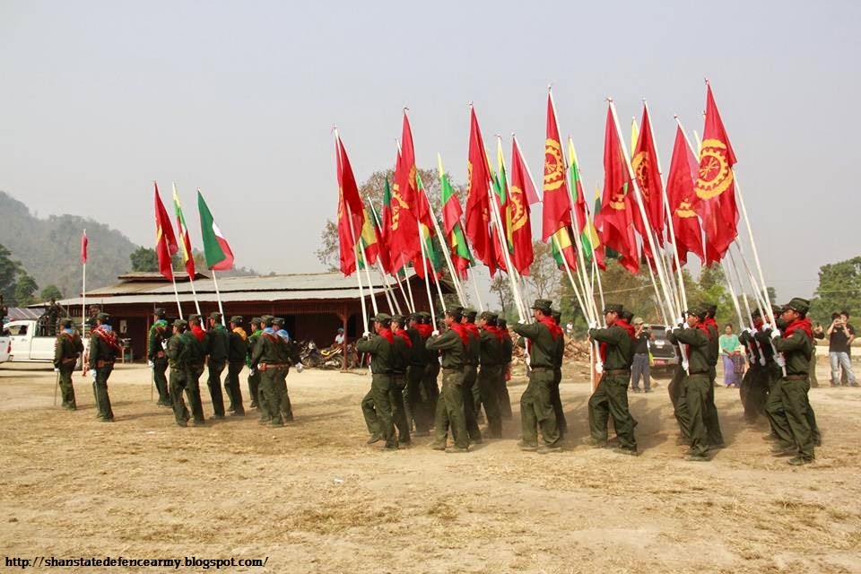 SHAN STATE ARMY GLODEN JUBILEE PHOTO'S (SSPP/SSA) ~ SAI SENG SERK