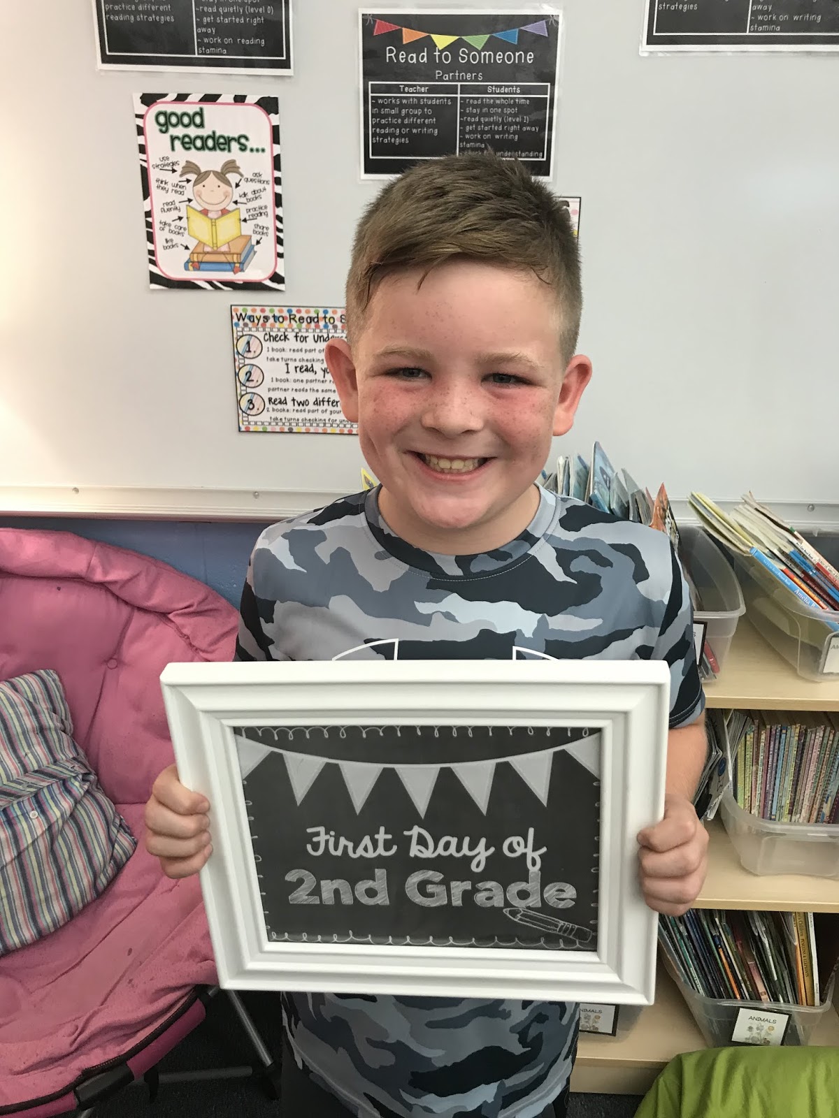 Ms. Anderson's Class: 1st Day of 2nd Grade {2019-2020}