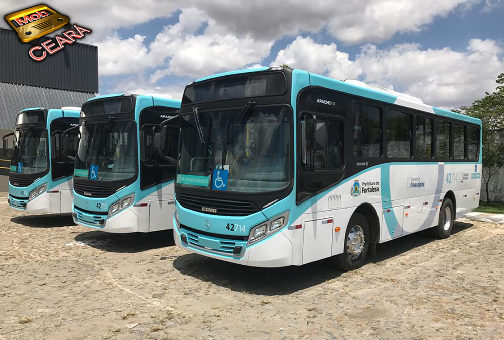 Dragão do Mar recebe mais ônibus da Caio Induscar