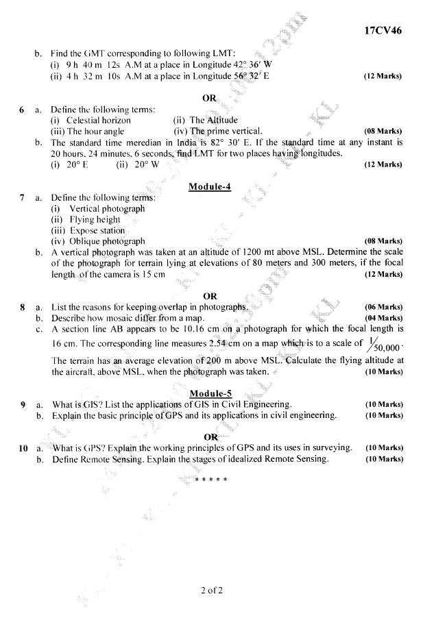 Visvesvaraya Technological University B.E. Civil Engineering (CBCS ...