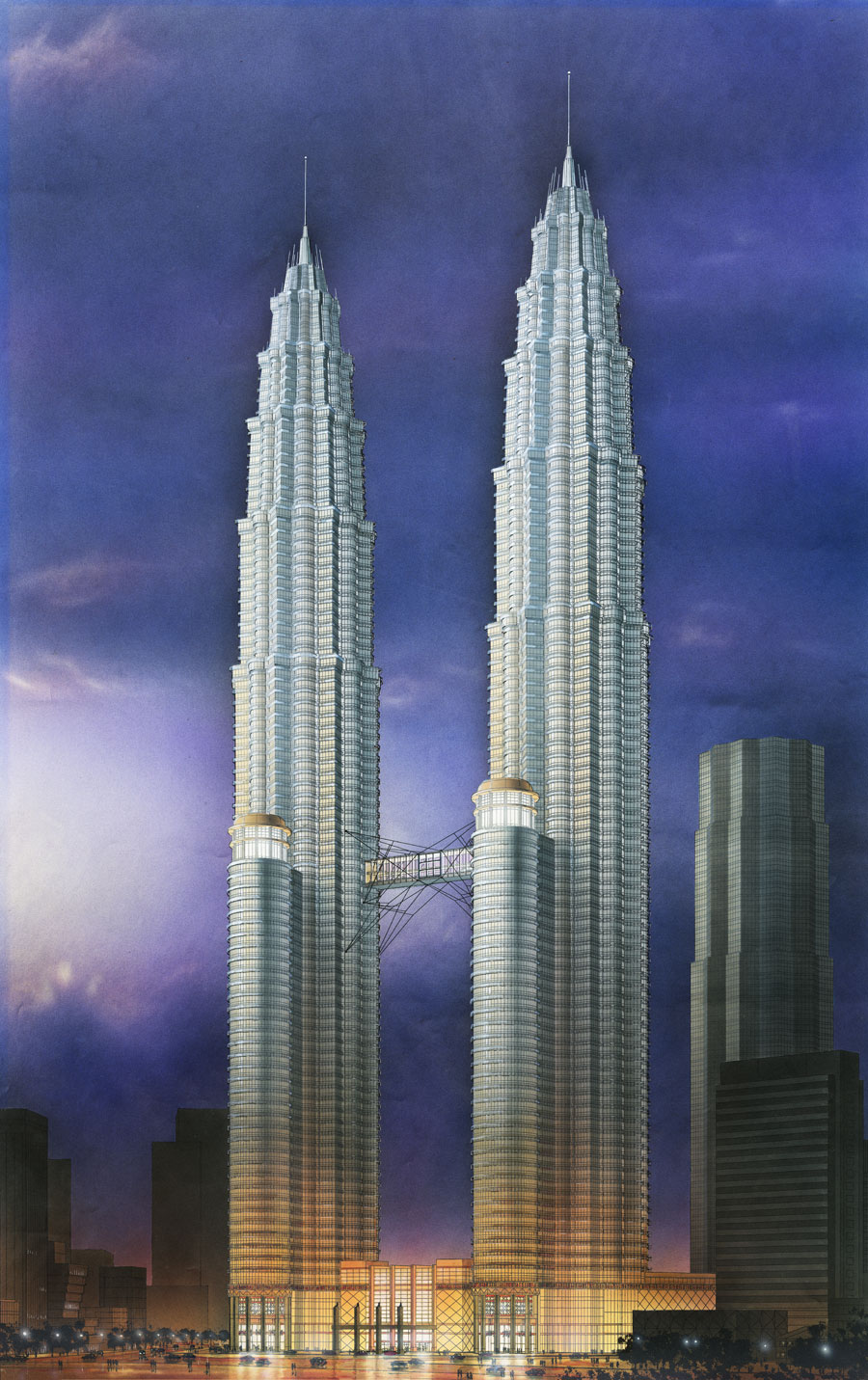 Beyond Architectural Illustration: Airbrush Demonstration - Cesar Pelli ...