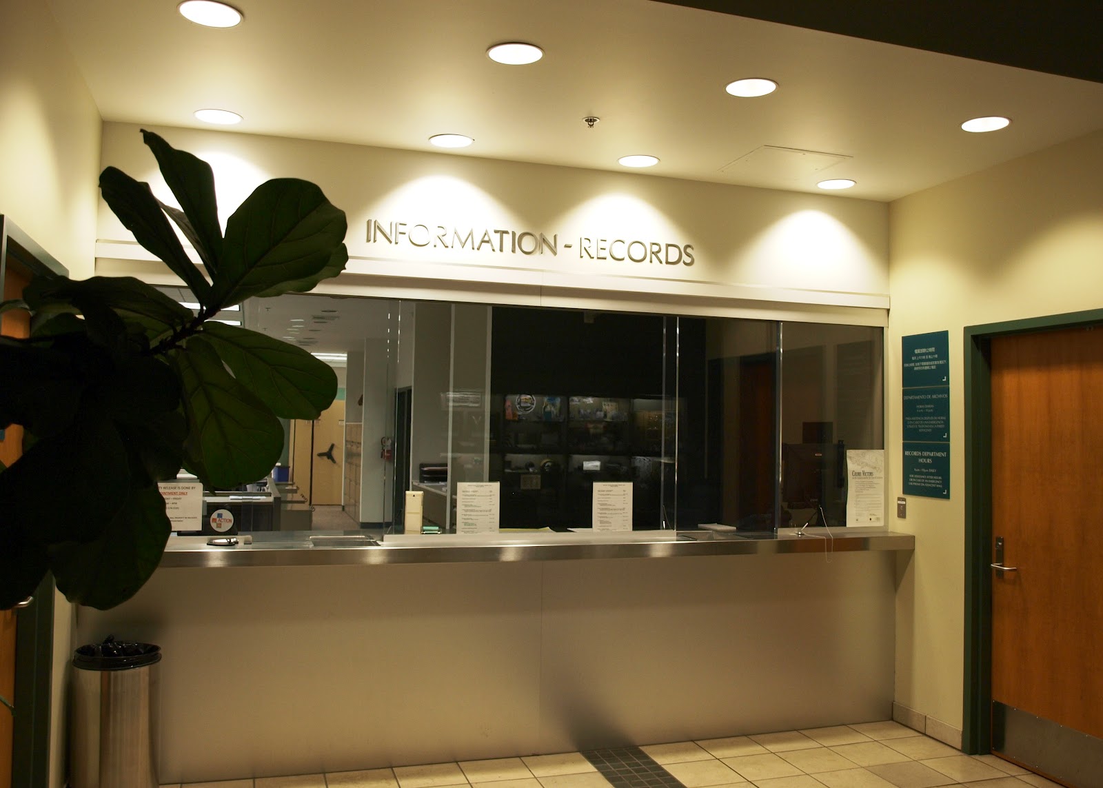 Police Station Front Desk