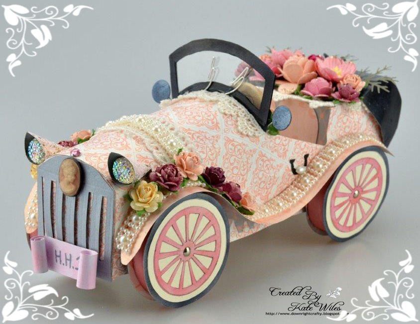 Downrightcrafty: Vintage Car - Hobby House Vintage Challenge Midway ...