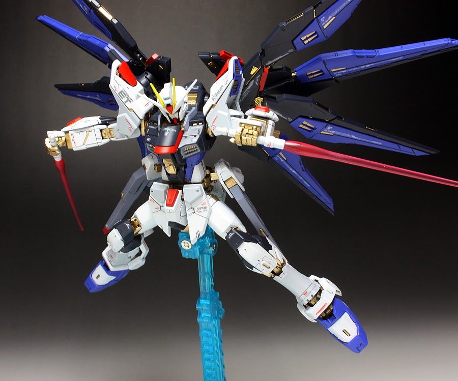 GUNDAM GUY: RG 1/144 Strike Freedom Gundam - Painted Build