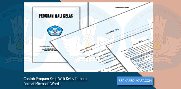Contoh Program Kerja Wali Kelas Tahun Pelajaran 2019-2020 - SIAP UJIAN