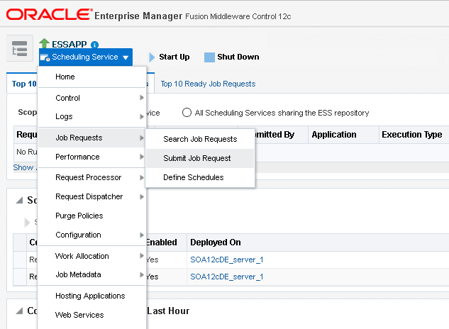 SOA 12c - Oracle Enterprise Scheduler (Create a Scheduled Process)