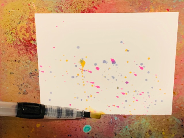 Joy of Crafting: Splatter Technique