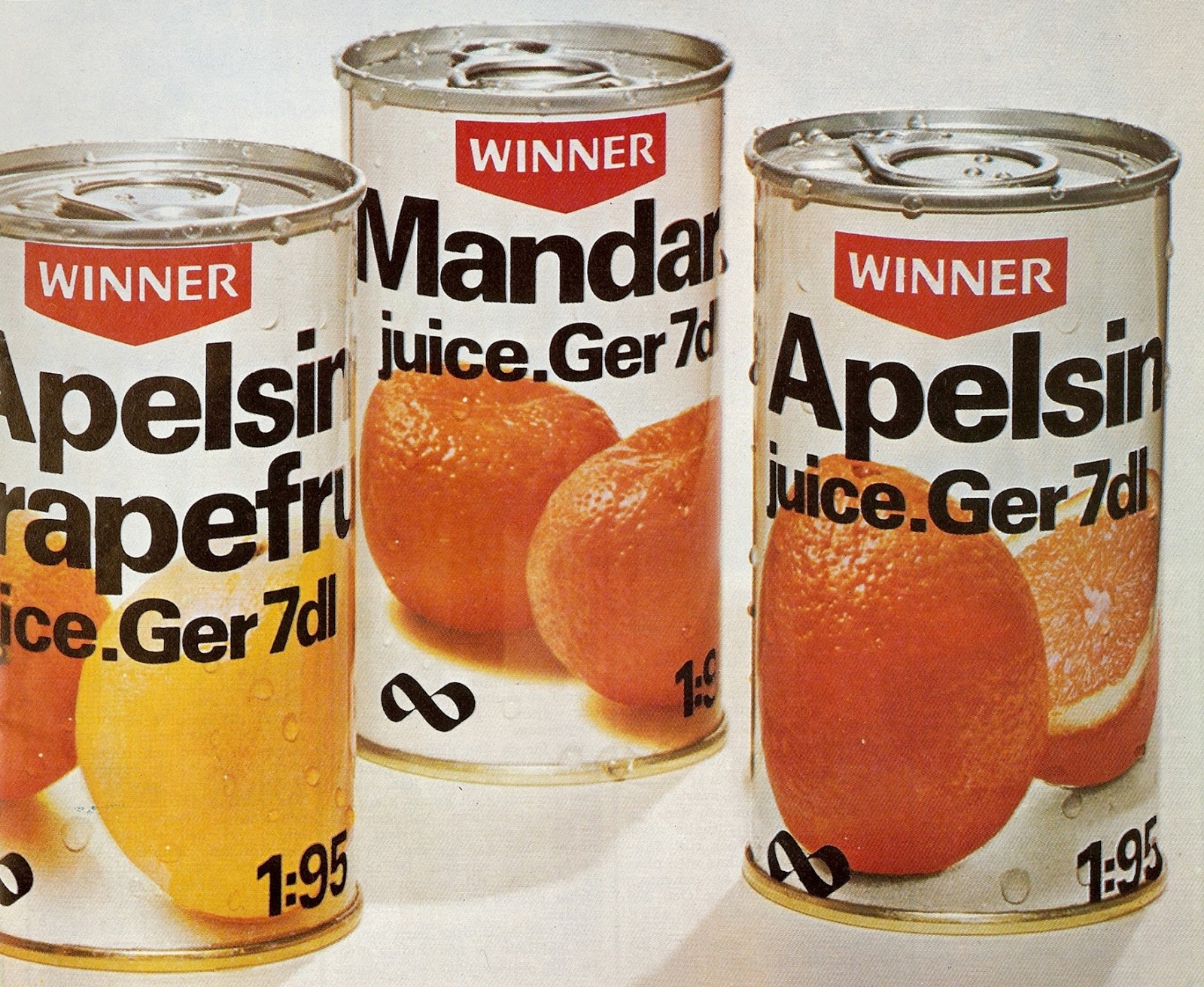 Nostalgorama: Winner juice 1973