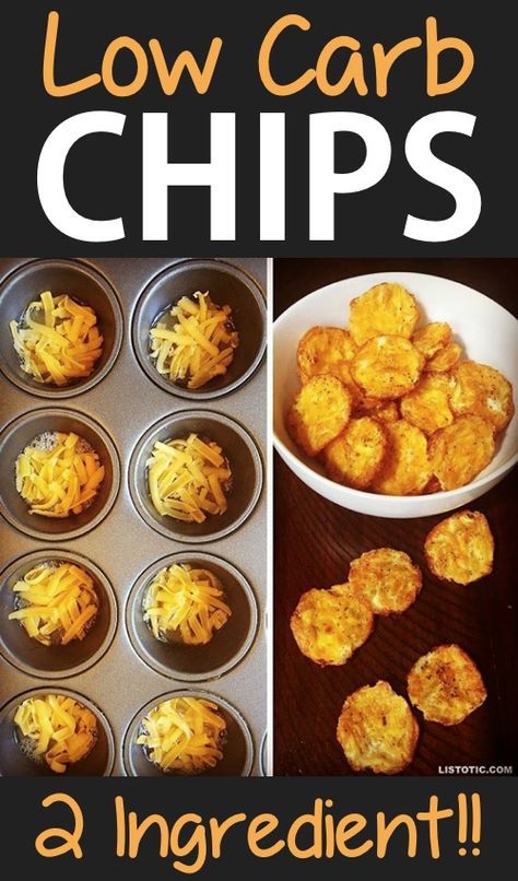 Easy, Low Carb, SUPER tasty chips! Just 2 ingredients - THE BEST RECIPE ...
