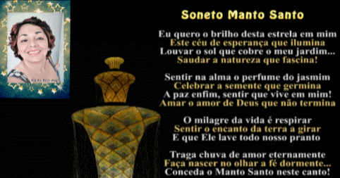Dany: Soneto Manto Santo - Decassílabo Heroico