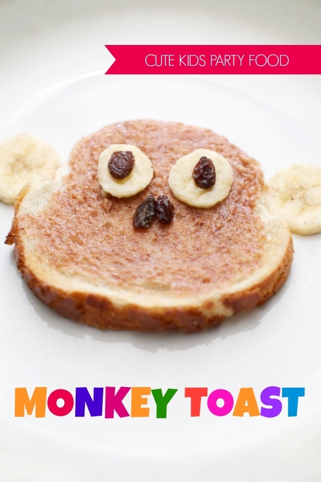 Pams Party & Practical Tips: Monkey Toast - Feature of the Day
