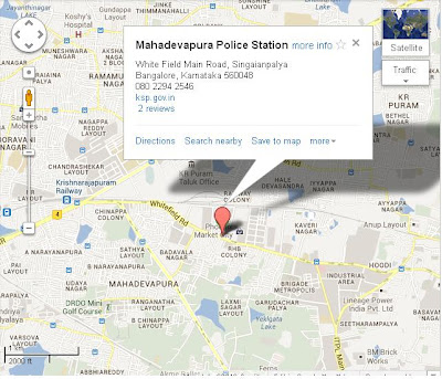 MAHADEVAPURA POLICE STATION: Contact Us