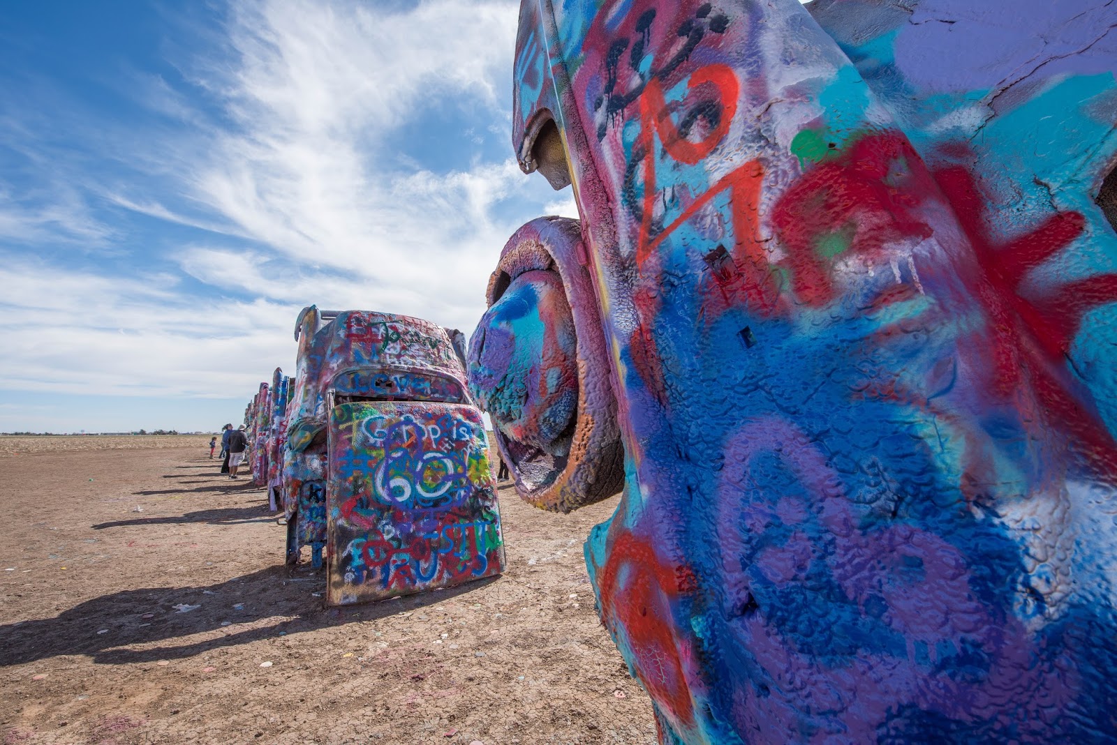 Shot of the Day: Cadillac Ranch in Color