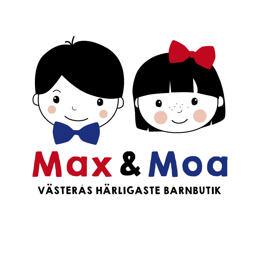 Logga för en barnbutik i Västerås