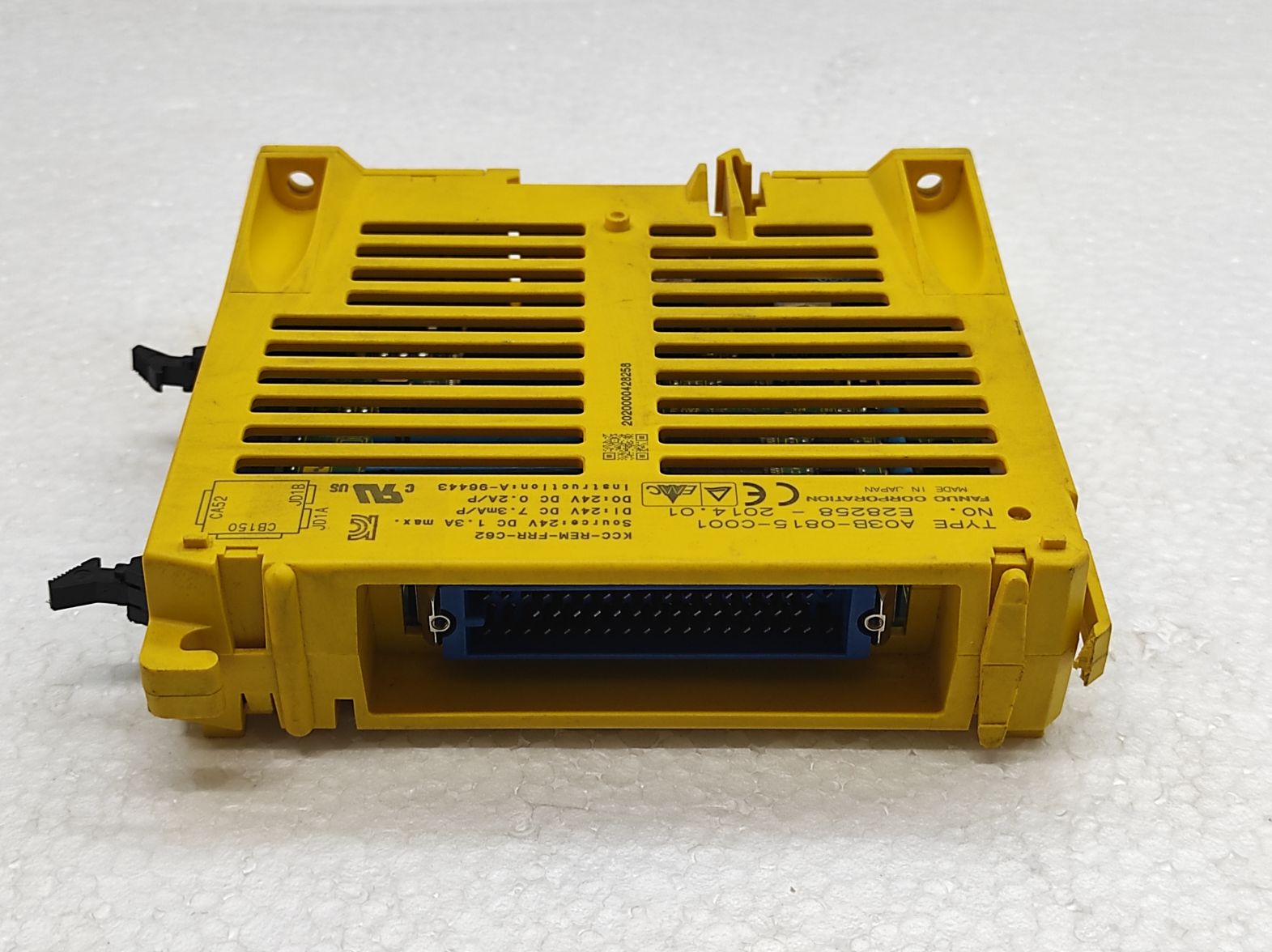 FANUC A03B-0815-C001 I/O MODULE KCC-REM-FRR-C62 24V DC