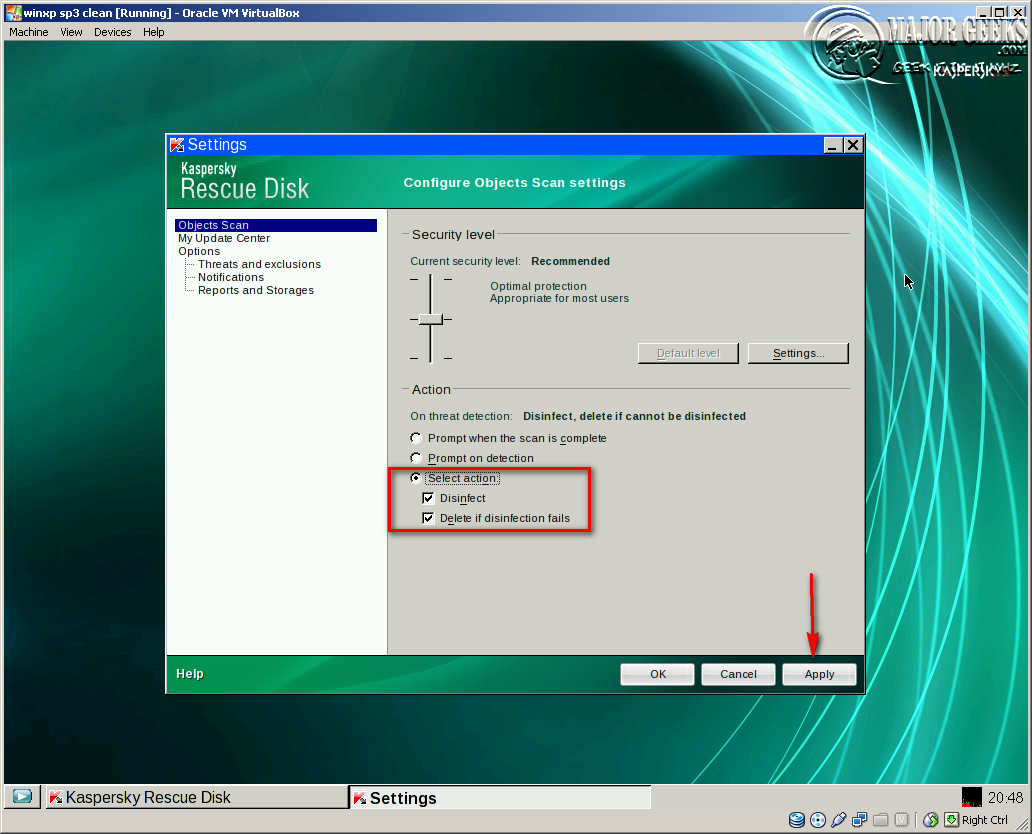 Malware Analysis and Removal: How To: Use Kaspersky Rescue Disk To Scan ...