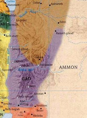 Joshua 13: Dividing the Land (Gad, Reuben, & Manasseh) | PSALMS to God