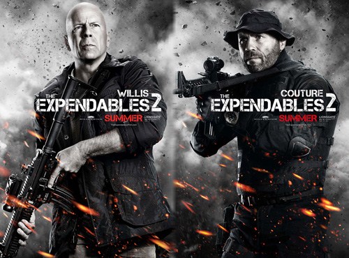 Ápice Company: Os Mercenários 2 ganha pôsteres dos personagens