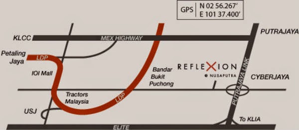 Bandar Bukit Puchong Map - Malaxi