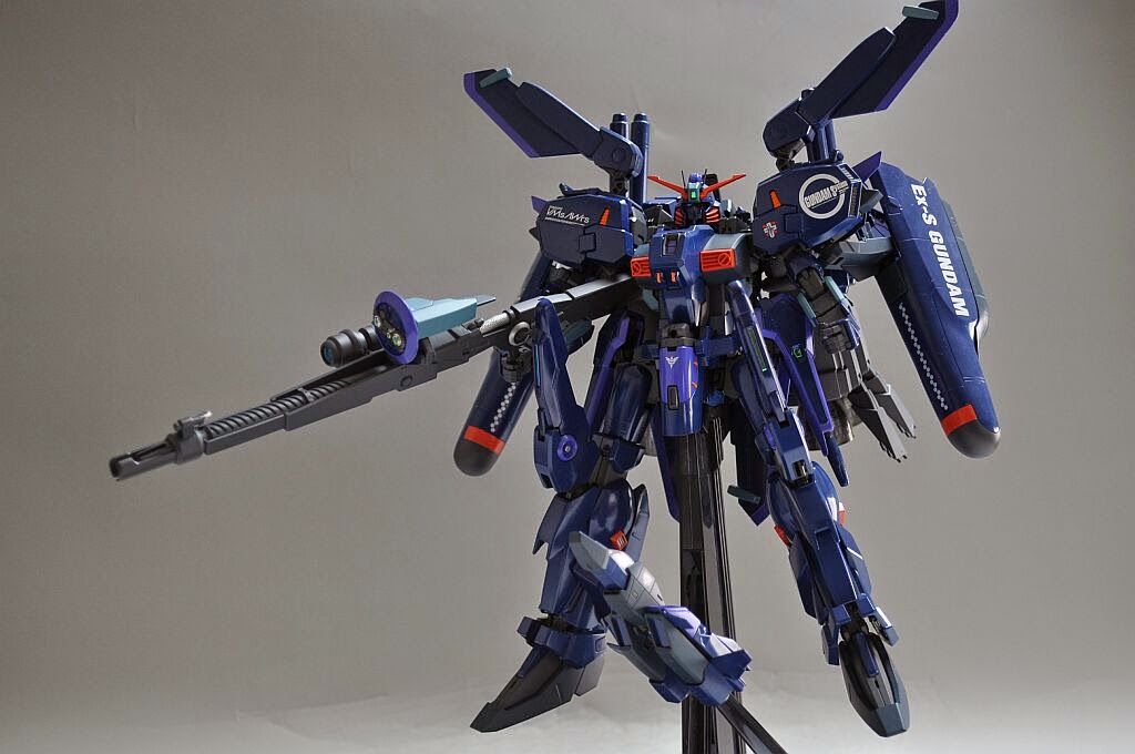 10 of the Best Custom MG Ex-S Gundam Painted and Custom Builds