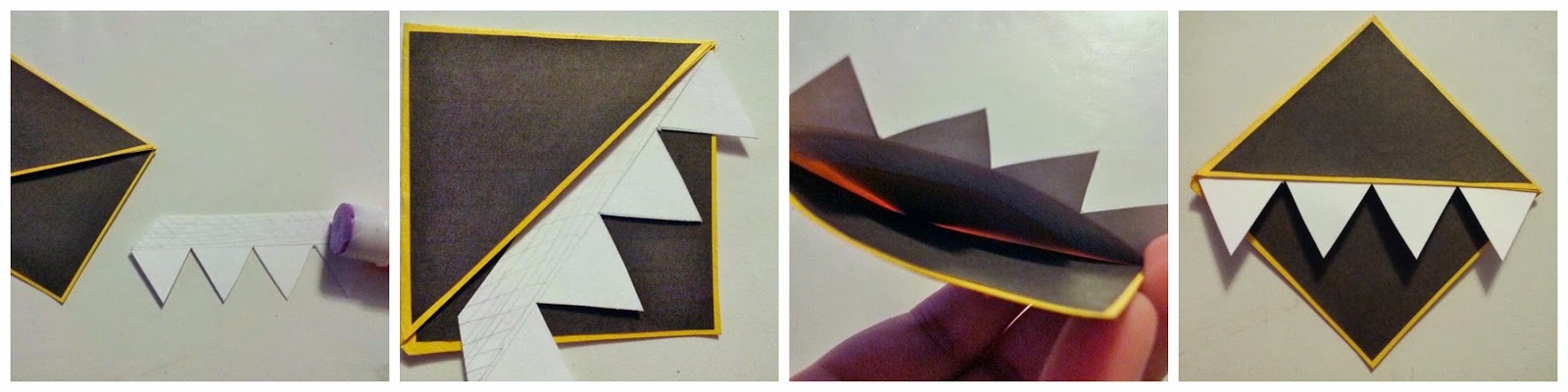 Lili Lost in a Book: Bookish Tutorial: Page Corner Monster Bookmarks