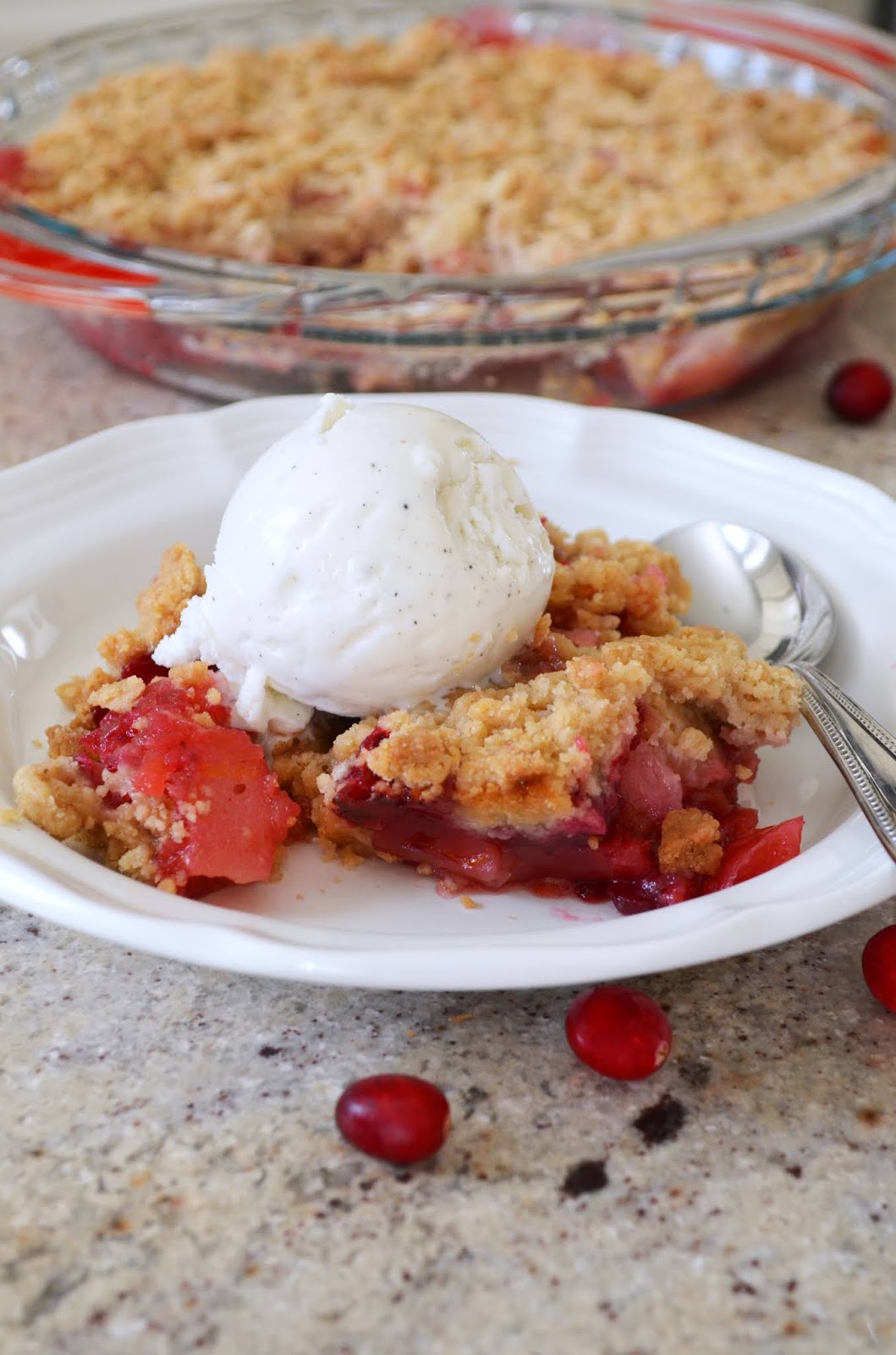 Our Beautiful Mess: Cranberry Pear Crumble