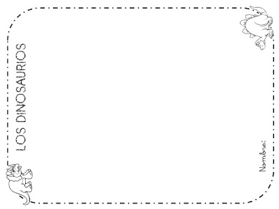 RECURSOS Y ACTIVIDADES PARA EDUCACIÓN INFANTIL: LOS DINOSAURIOS
