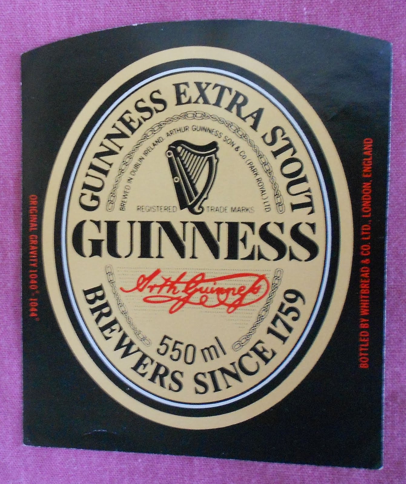 Guinness Collection: Labels, Carlton Ware, Wade, Gilroy, Doctors Books ...