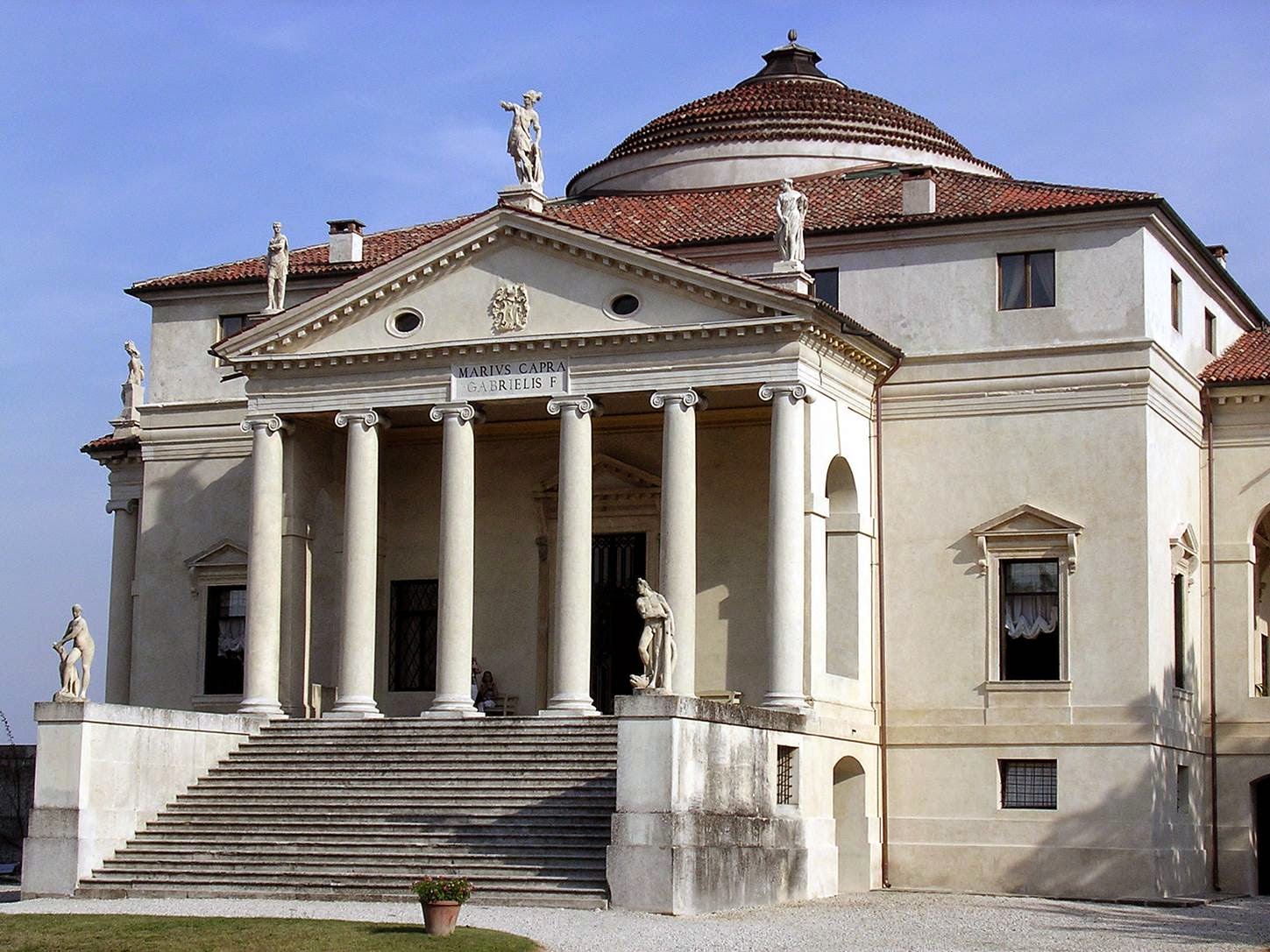 HISTORIA DEL ARTE : temas, imágenes y comentario: PALLADIO. Villa Capra ...