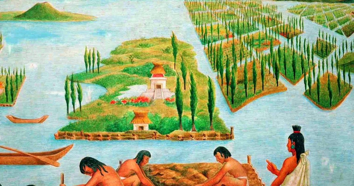 Sigo aprendiendo...: LAS CHINAMPAS