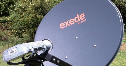 Spinning Yarns from the Farm: Exede Internet Satellite Review