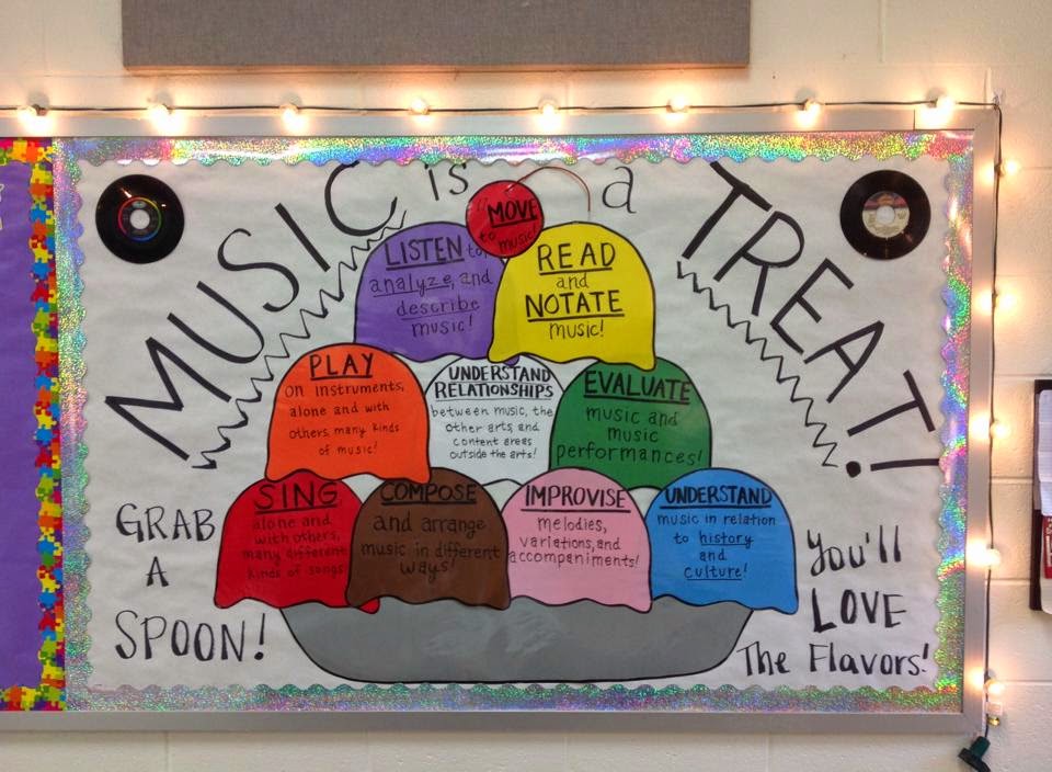 The Mr. Hall Pass to Music at LTN: Mr. Hall's Bulletin Boards