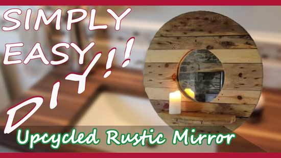 Simply Easy DIY: DIY Upcycled Mirror