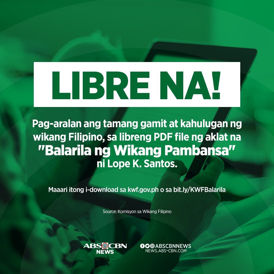 PLAI - Southern Tagalog Region Librarians Council: Free ebook: Balarila ...