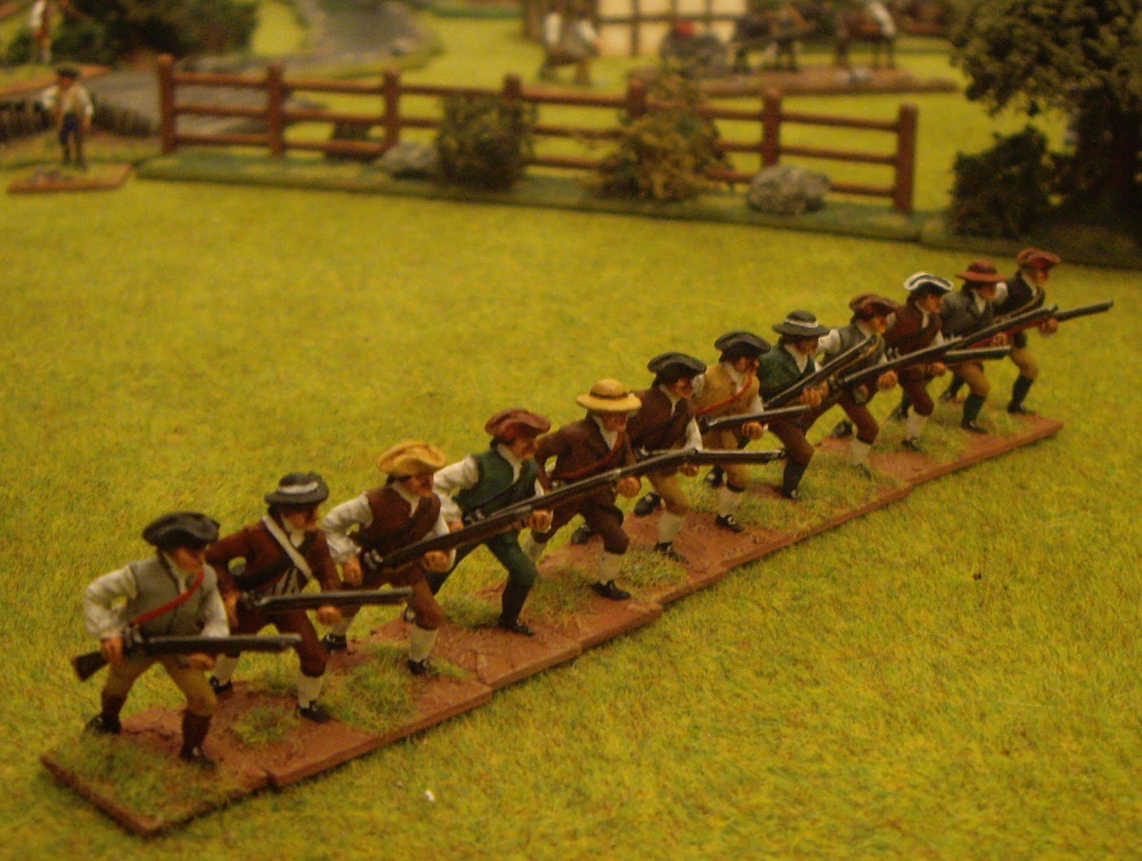 French Revolutionary Wargames 1789-1802: Raising some Hezzlewood AWI ...
