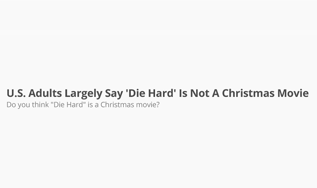 The Great Holiday Debate Is Die Hard A Christmas Movie infographic the-great-holiday-debate-is-die-hard-a-christmas-movie-infographic