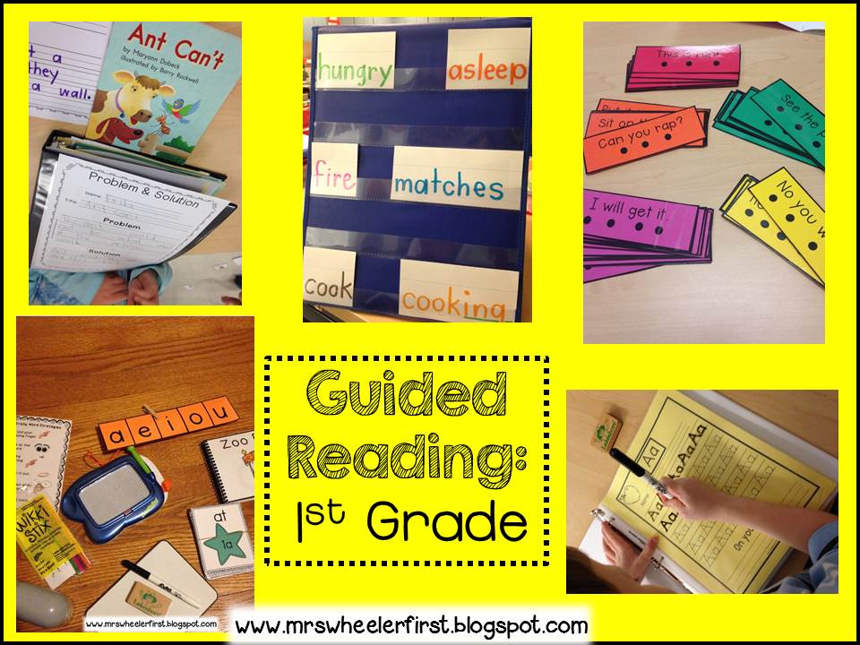 Mrs. Wheeler's First Grade Tidbits: Guided Reading Bundle