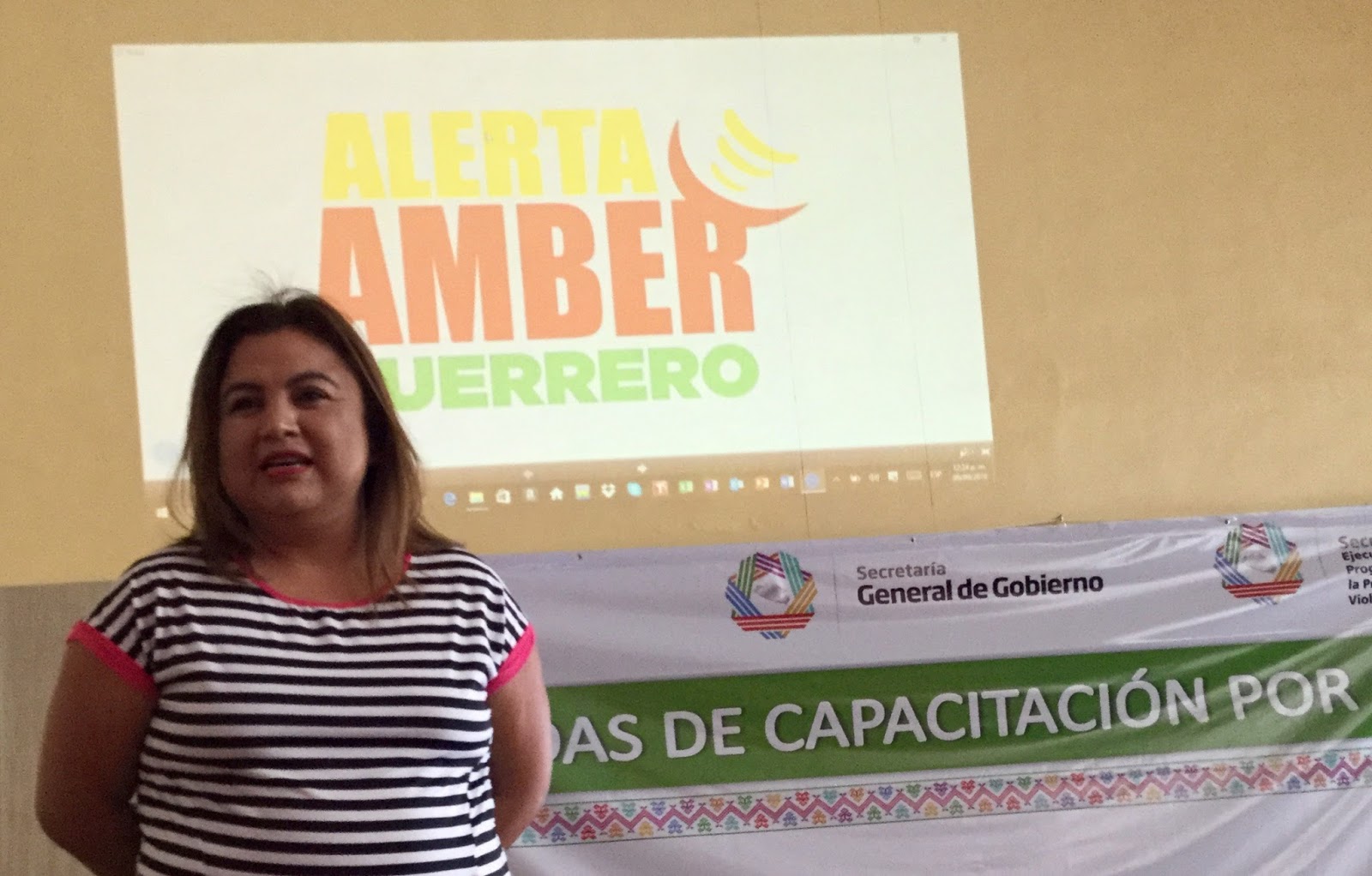 Pronapred Guerrero: Capacita Pronapred sobre Alerta Amber