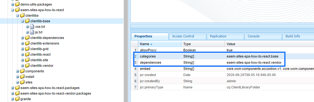 Experiencing Adobe Experience Manager (AEM, CQ): AEM 6550 - React SPA ...
