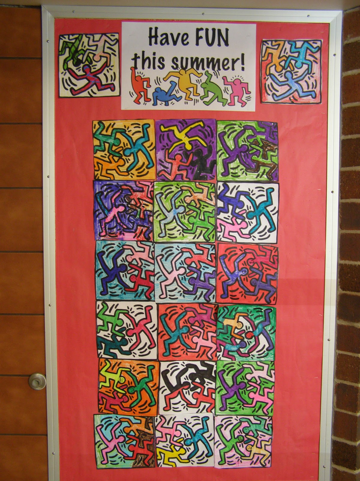 Welcome to Mrs. Peterson's Art Class!: Keith Haring Project