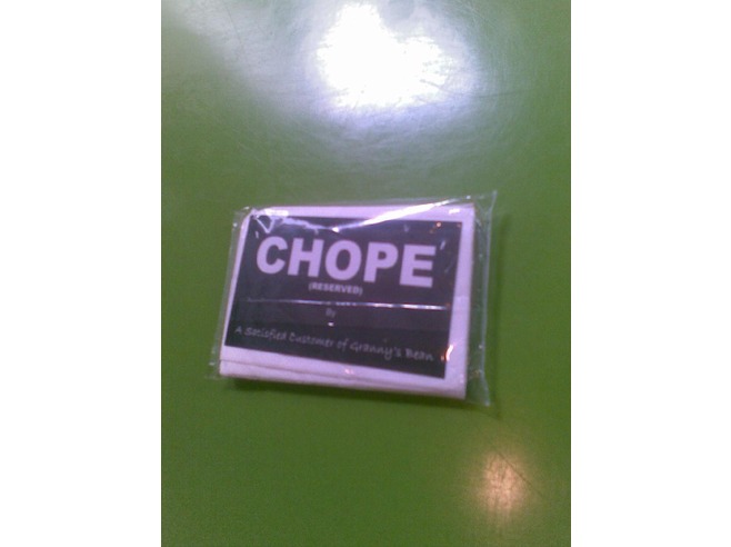 onthesannyside: Occupy what? S'poreans were 1st; it's called tissue ...