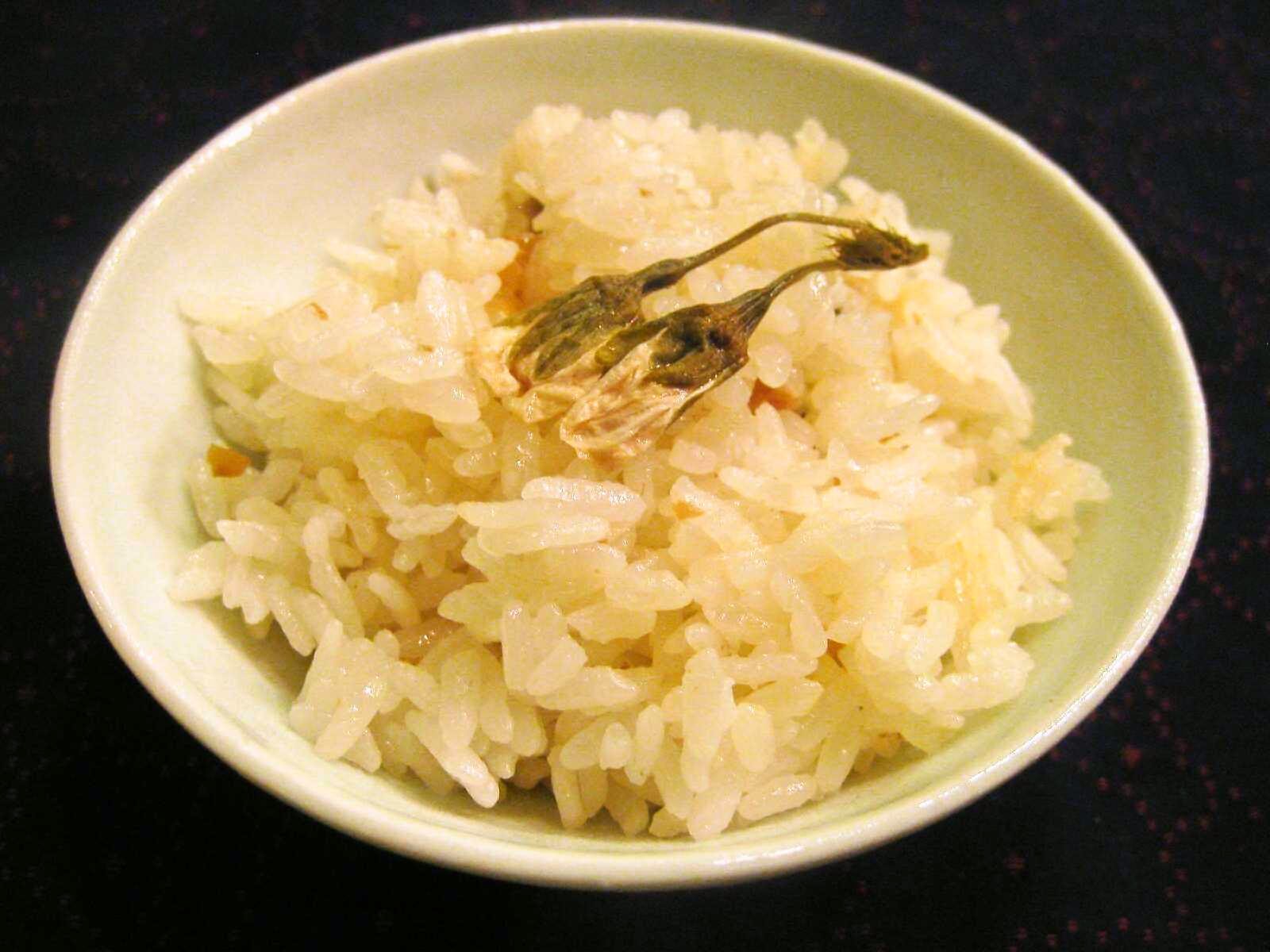Recipes for Tom: Sakura gohan / steamed rice with salted cherry blossoms
