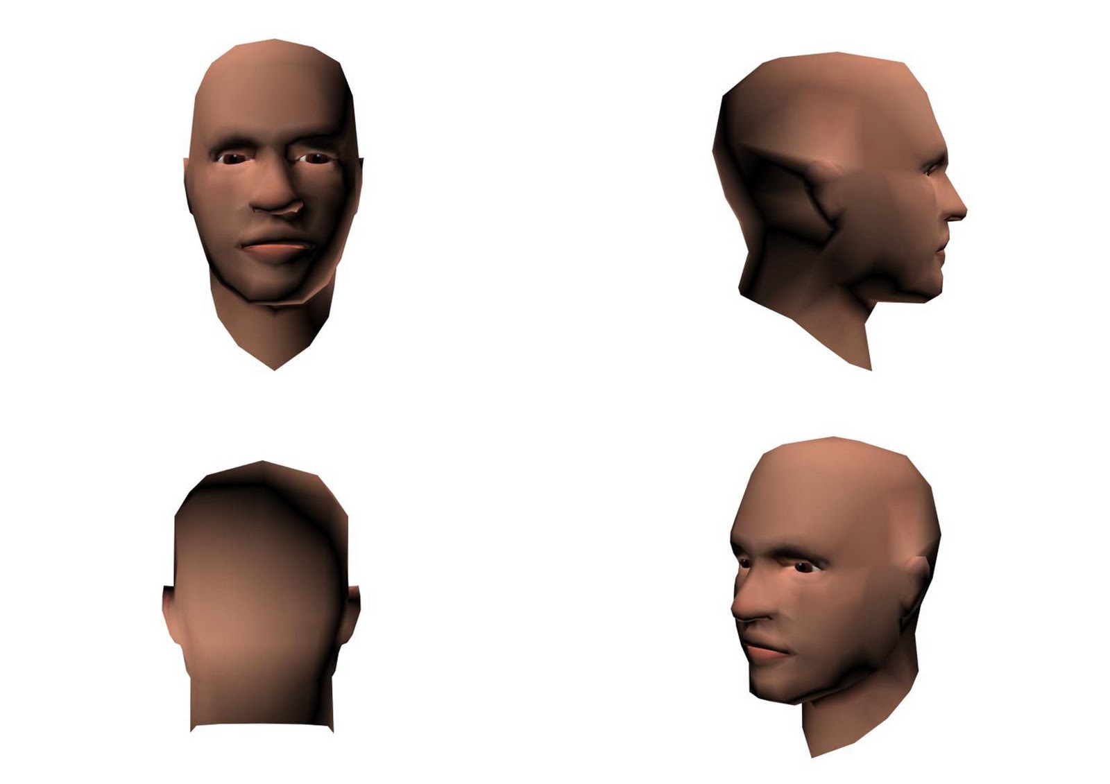 Harris_Jessica_DD1133: UVW Head Unwraps.