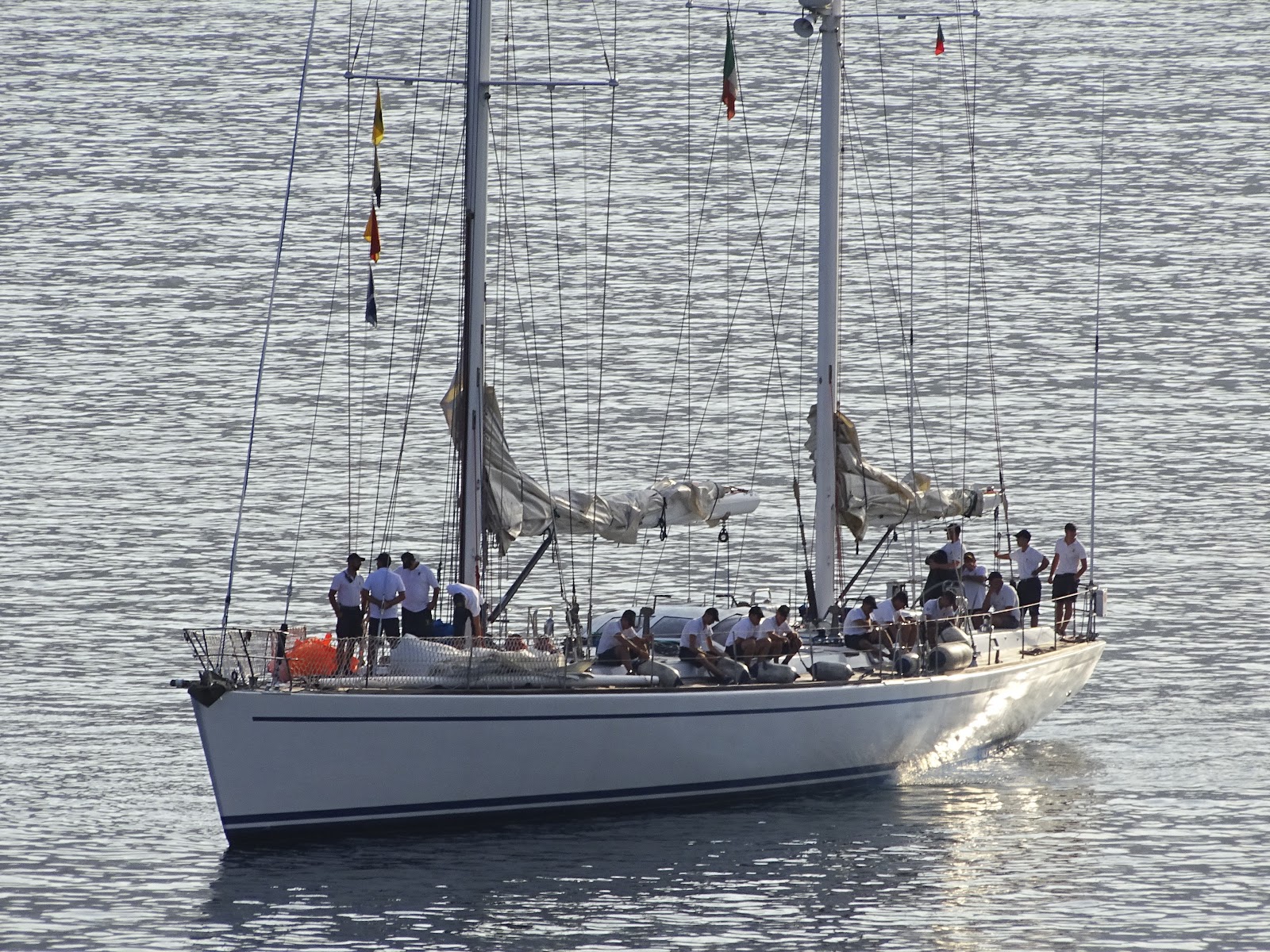 Sergio@Cruises: Veleiro da Marinha Italiana ORSA MAGGIORE no Funchal