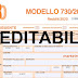 Modello ap70 2021 INPS editabile in pdf