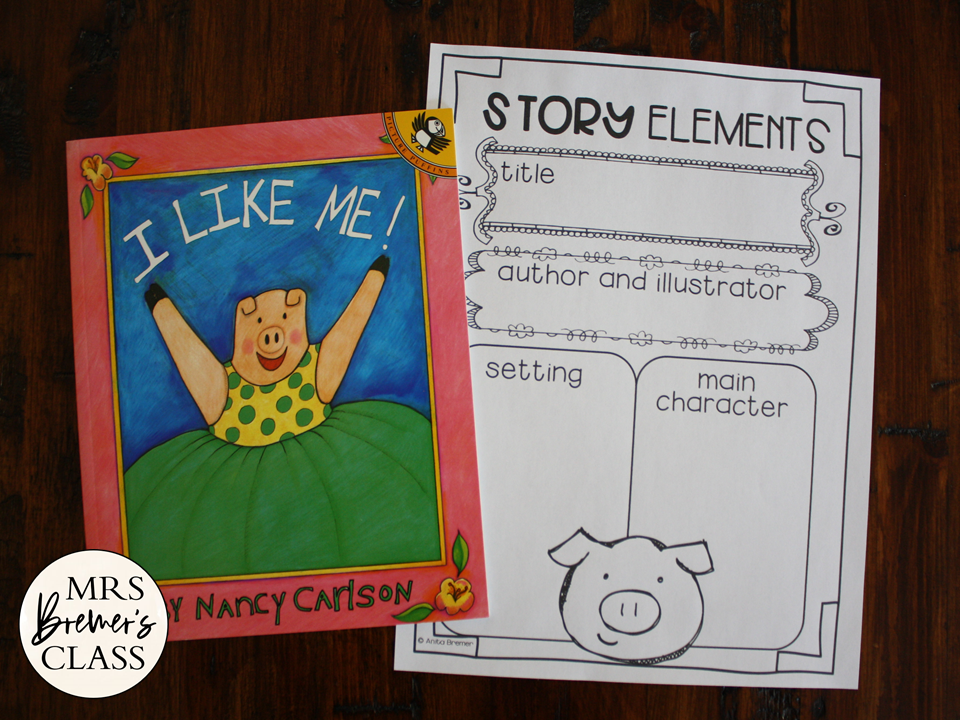 I Like Me! {a book study} | Mrs. Bremer's Class