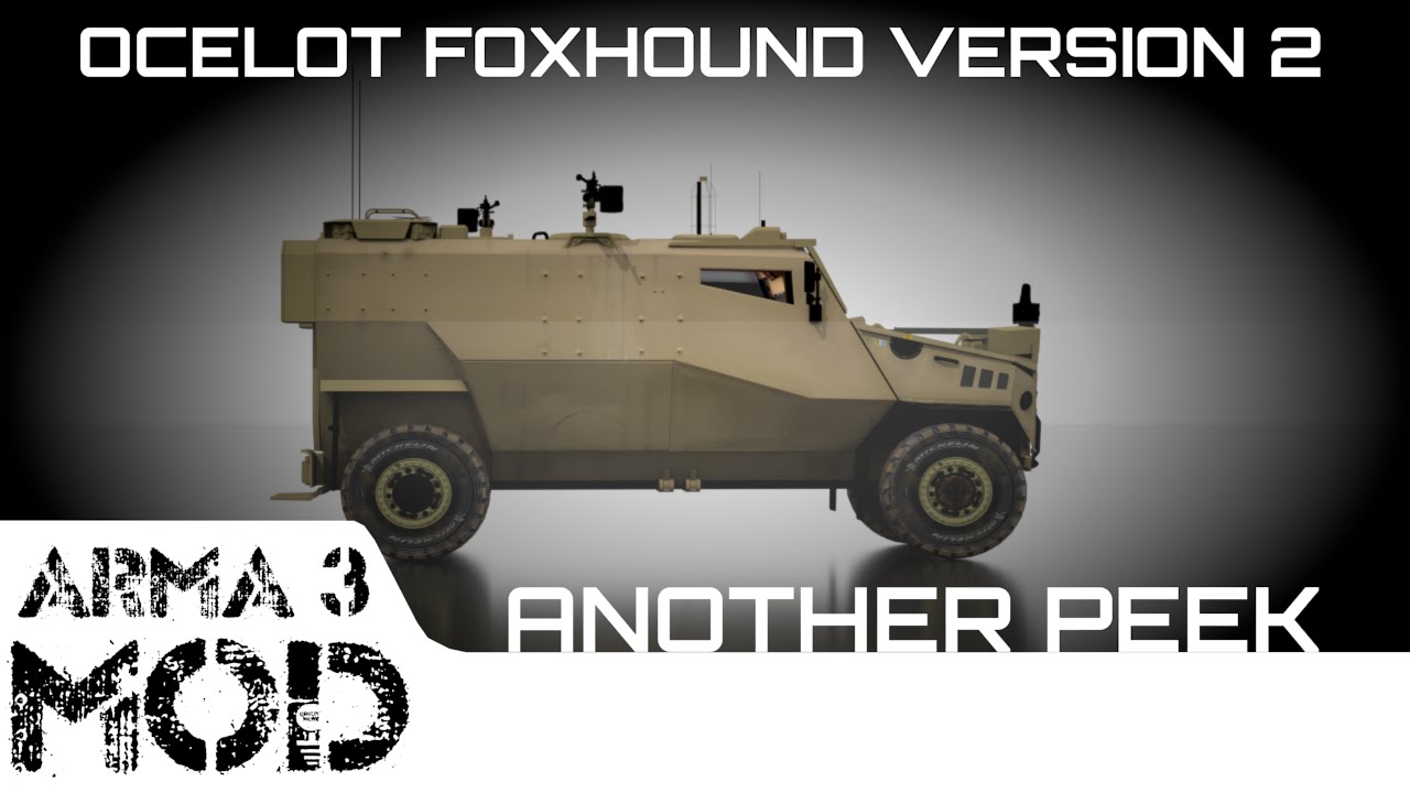 Foxhound 装甲車にテクスチャの追加を Arma 3 用 Burnes Armories MOD で | 弱者の日記^^ - Arma ...