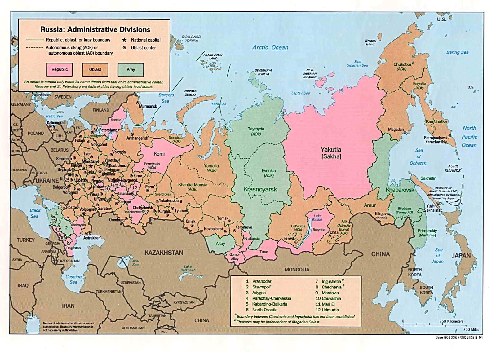 MAPS OF RUSSIA