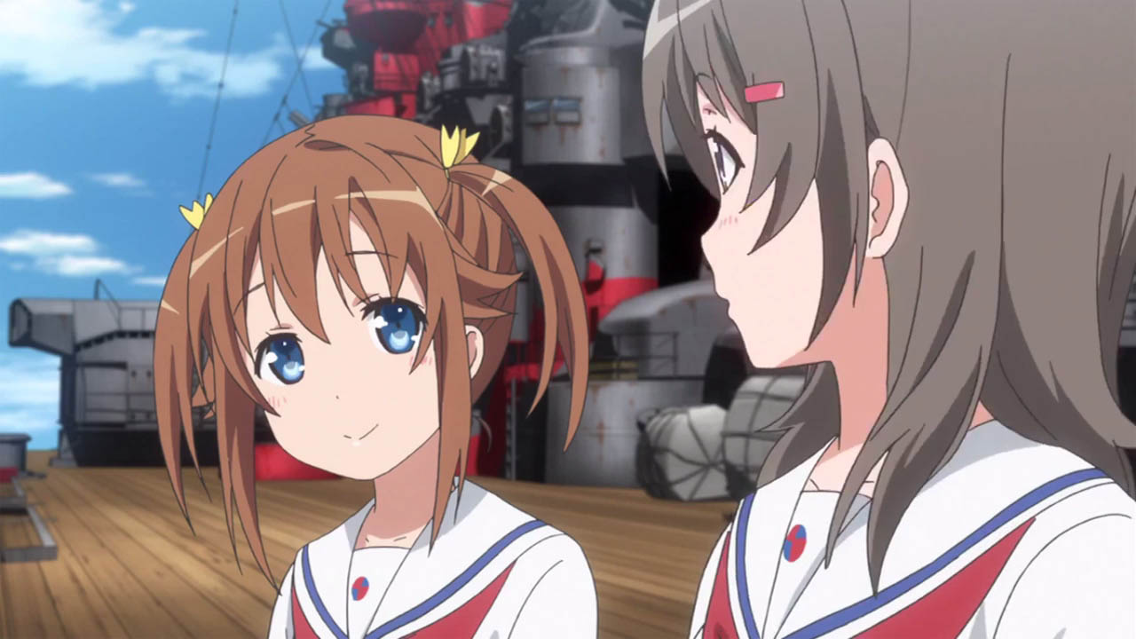 [Review] Haifuri / High School Fleet : Original Anime yang unik, tapi ...
